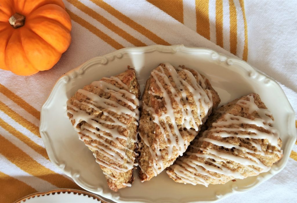 Delicious Pumpkin Scones – Fall Treats – Teatreatery