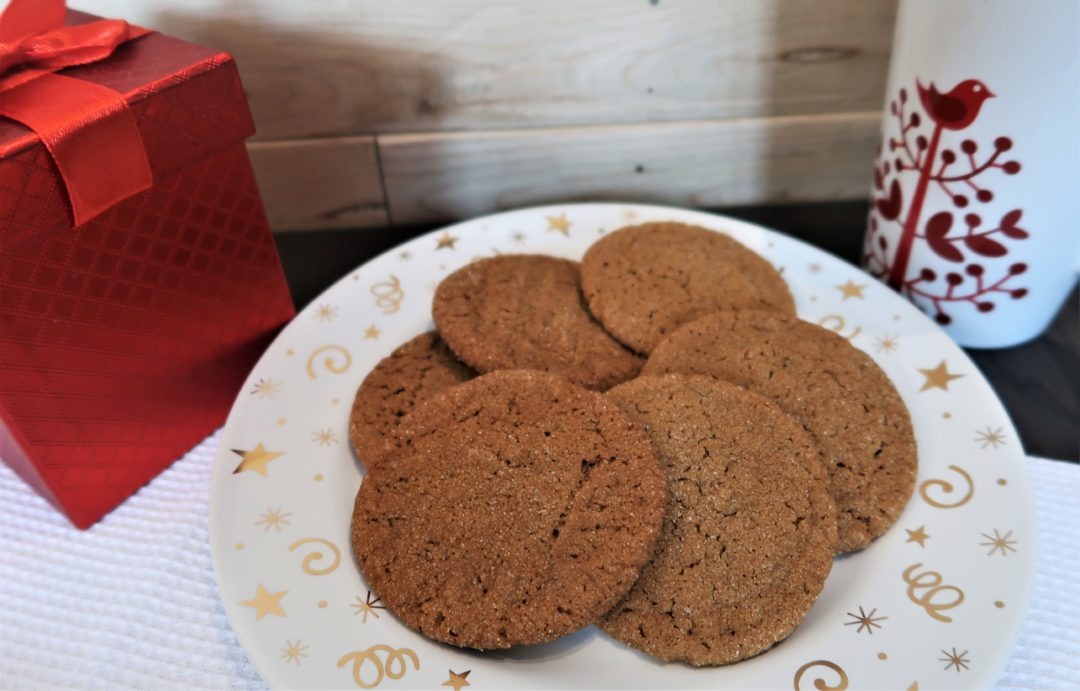 Chewy Ginger Molasses Cookies – Teatreatery