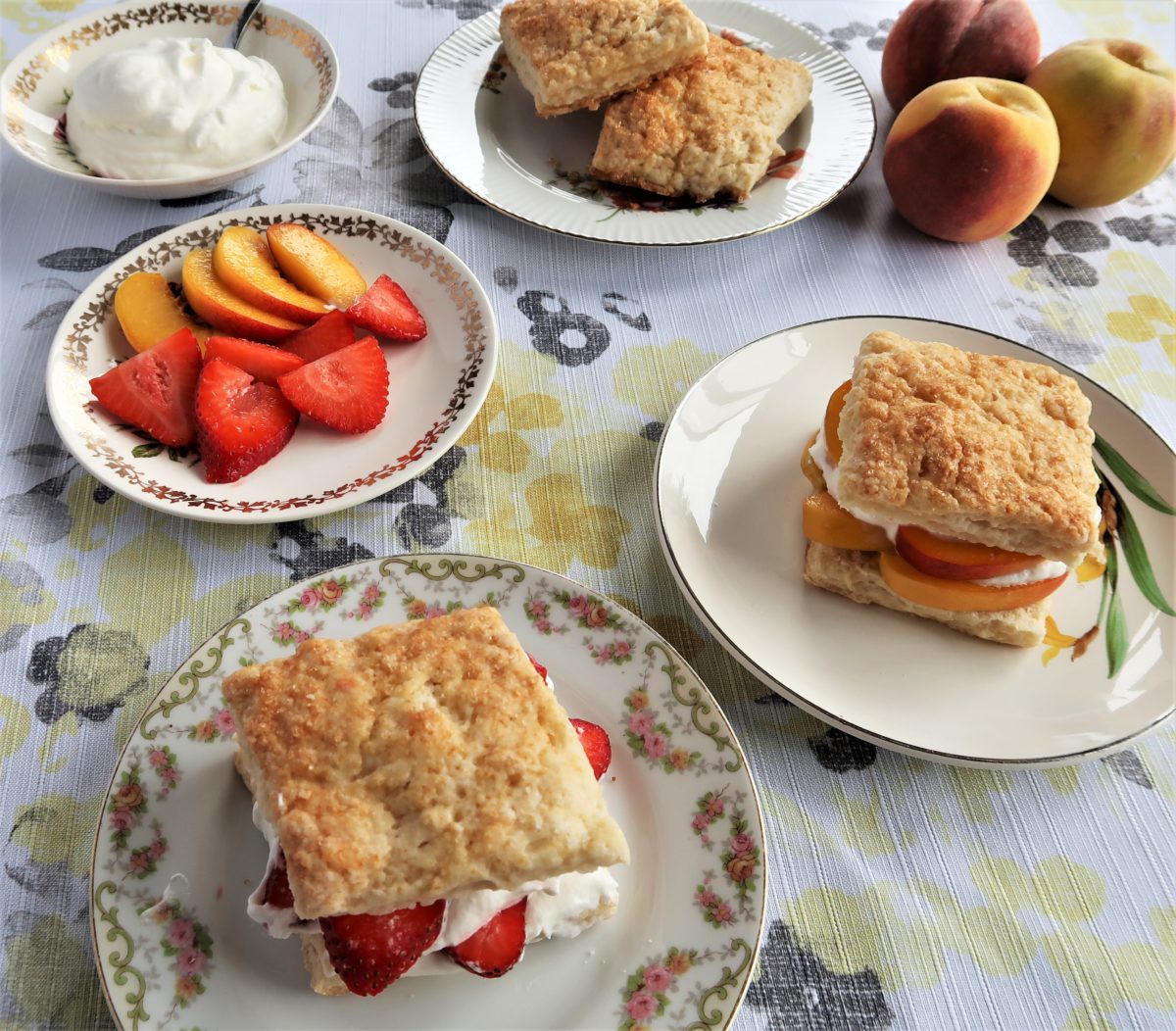Honey Shortcakes with Fresh Summer Fruit – Teatreatery