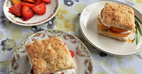 Honey Shortcakes with Fresh Summer Fruit – Teatreatery